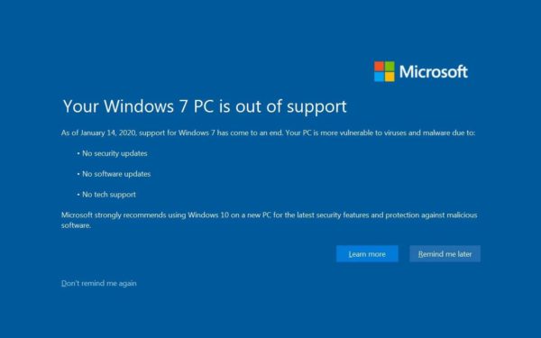 Windows 7 Out of Support – Free Windows 10 Upgrade Still Working | PC ...